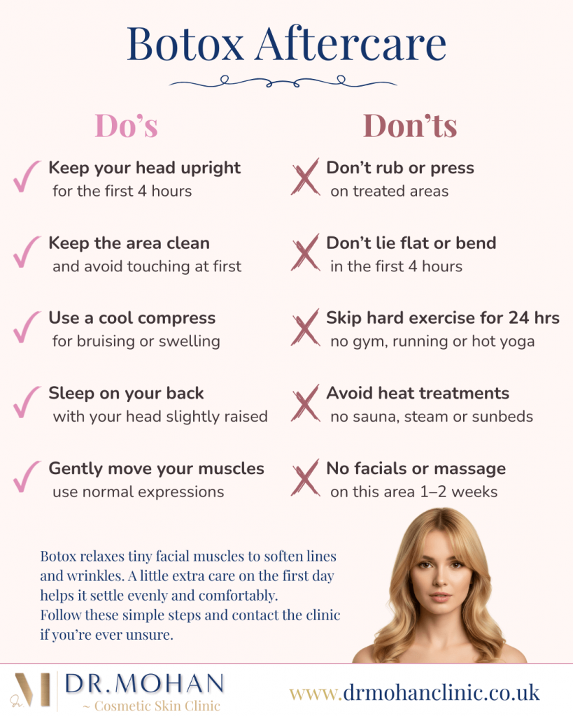 Botox Aftercare Guide: Do's and Don'ts for Best Results